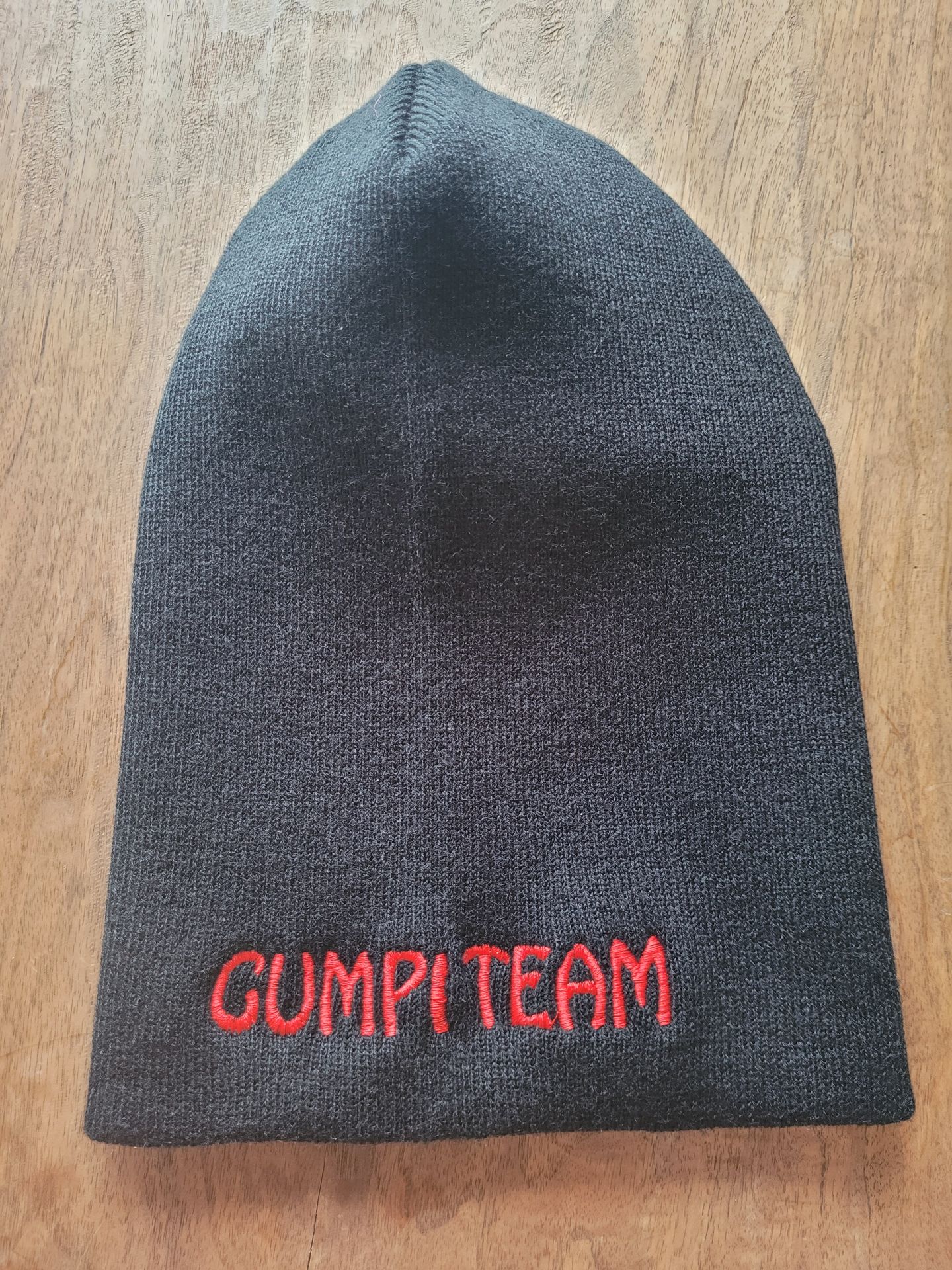 Winter Mütze "Gumpi Team" - Farben: grau