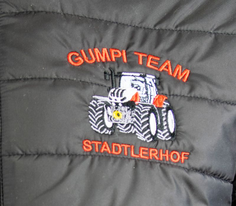 Steppjacke mit Kapuze Herren "Gumpi-Team" - Größe: S
